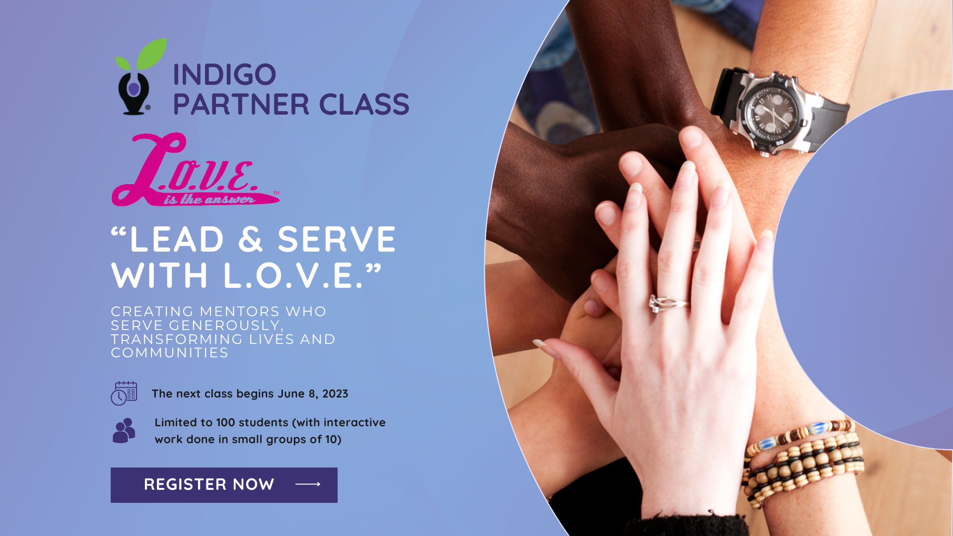 Lead & Serve With L.O.V.E. Mentor Education Program