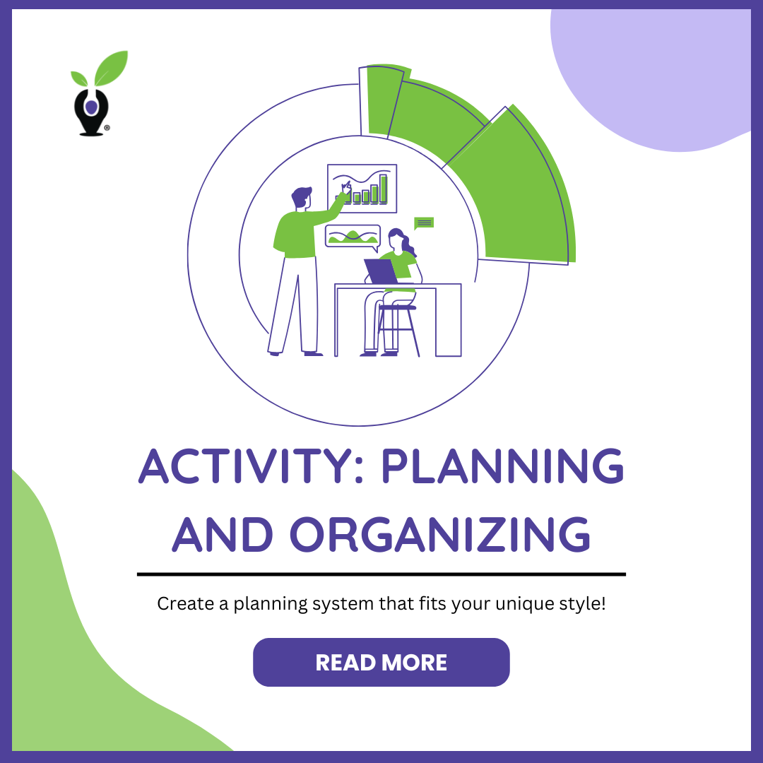 Activity: Planning/Organizing - Indigo Education Company